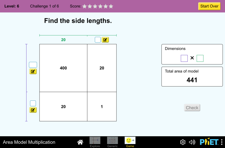 Area Model Multiplication - Partial Products | Factors | Multiplication ...