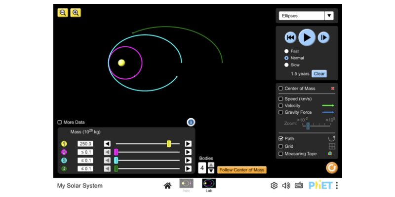 Make A Solar System Simulation