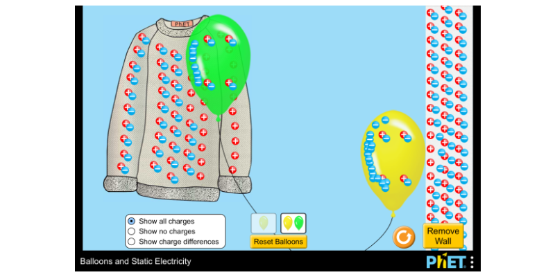 Globos y Electricidad Estática - Electricidad Estática | Cargas ...
